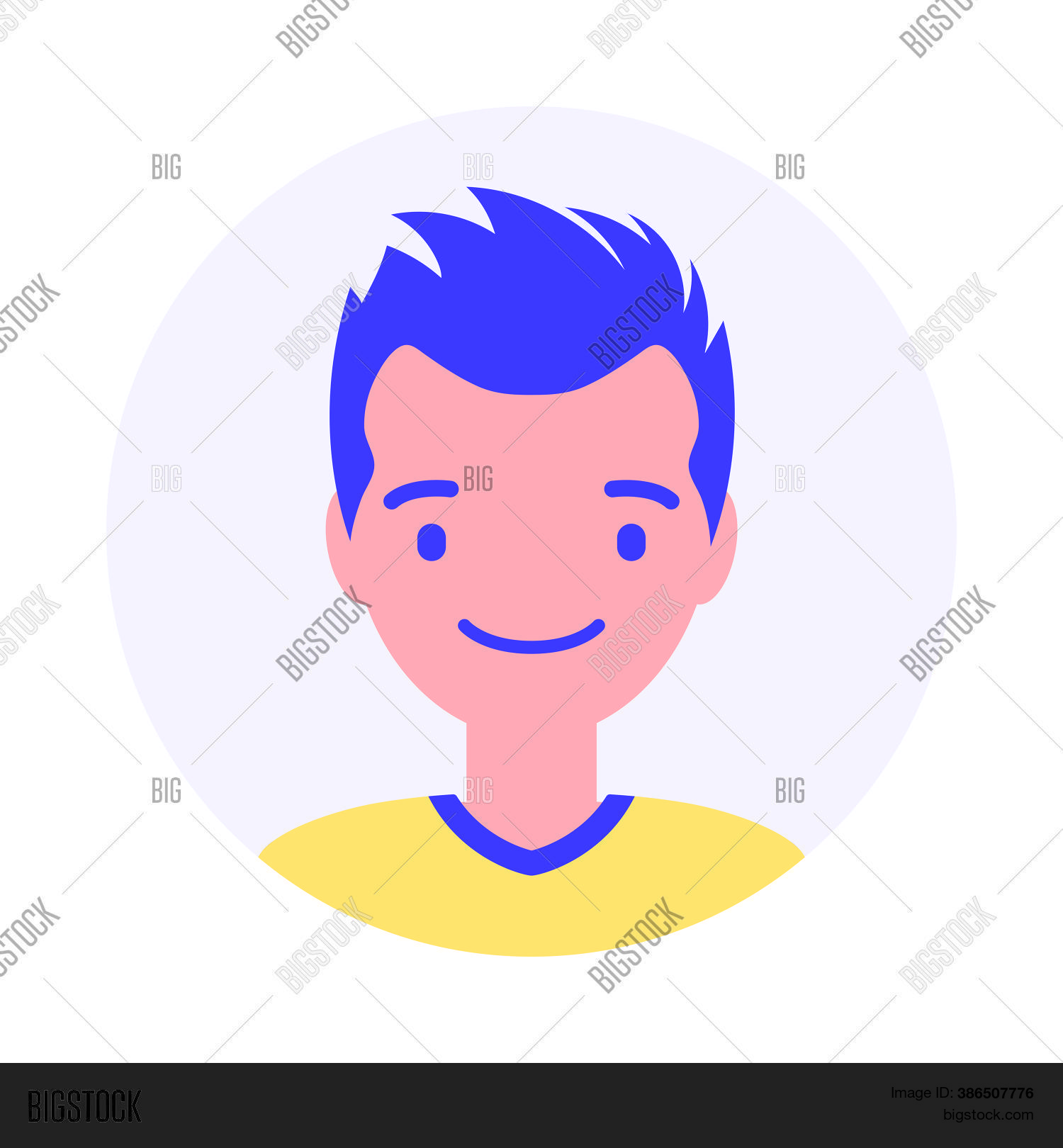 Flat Style Round Vector & Photo (Free Trial) | Bigstock