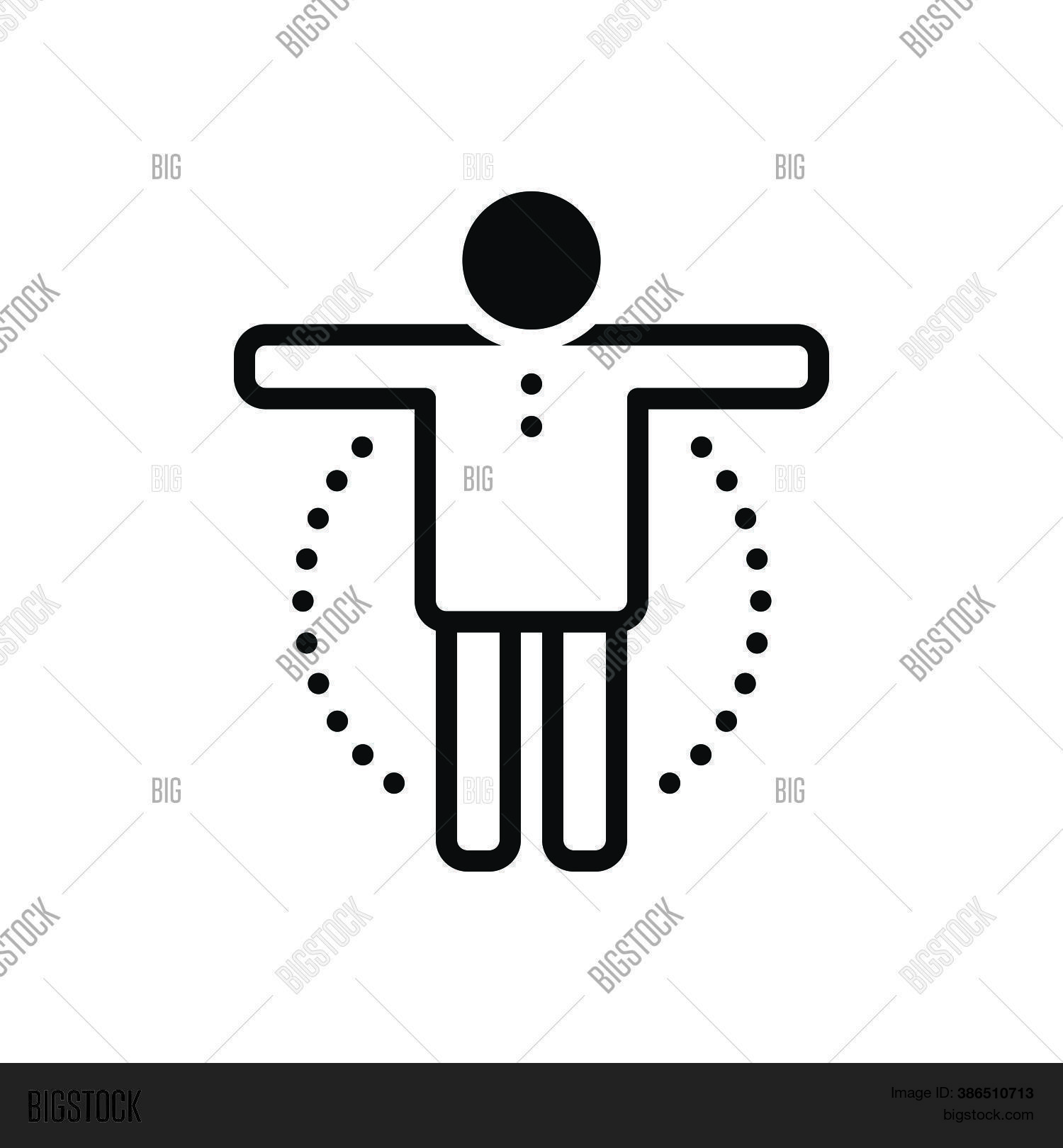 Black Solid Icon Body Vector & Photo (Free Trial) | Bigstock