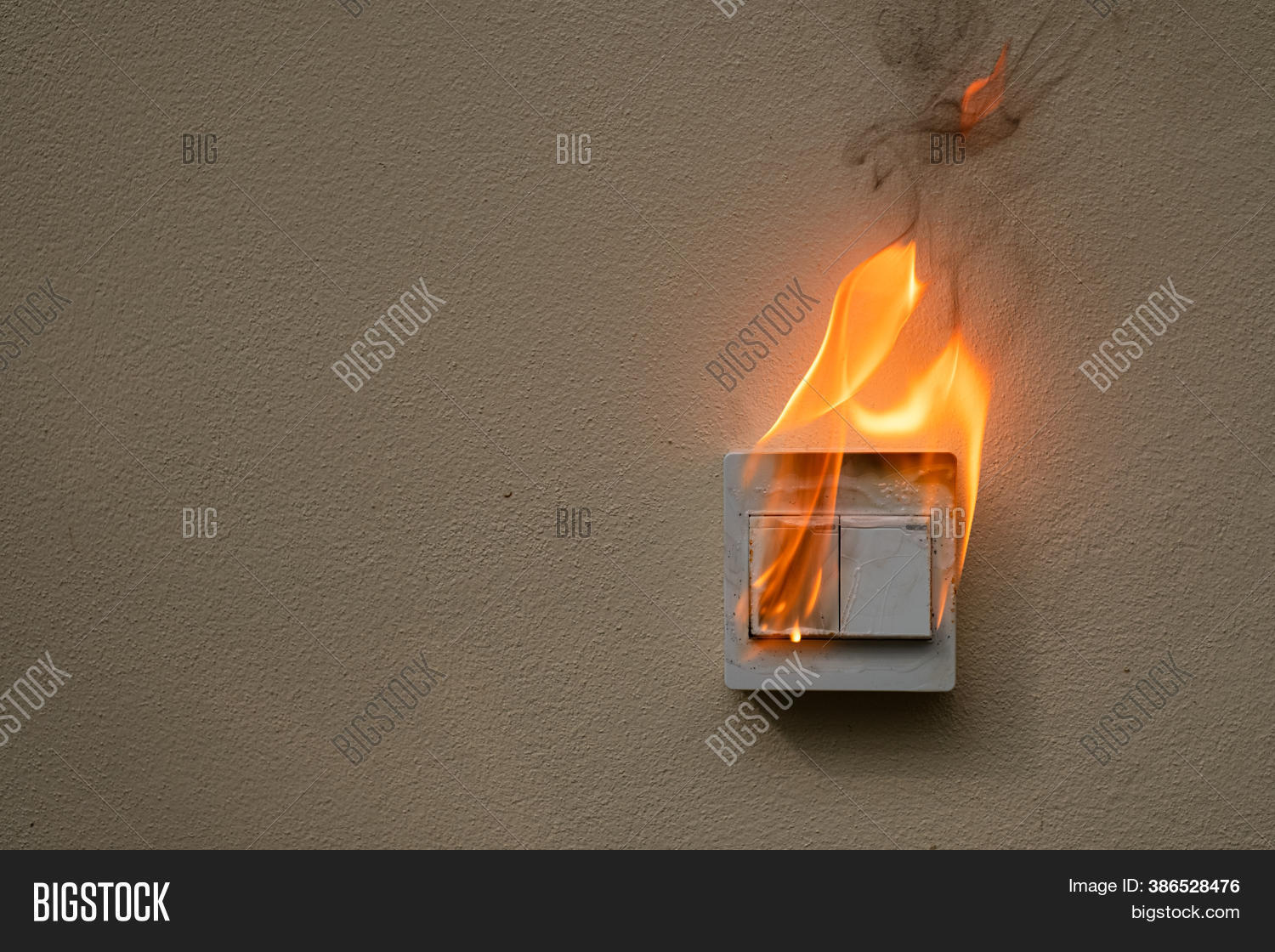 On Fire Switch Image & Photo (Free Trial) | Bigstock