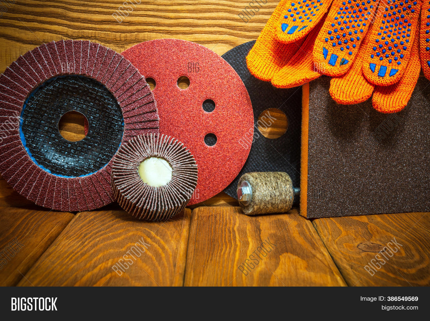 Big Set Abrasive Tools Image & Photo (Free Trial) | Bigstock