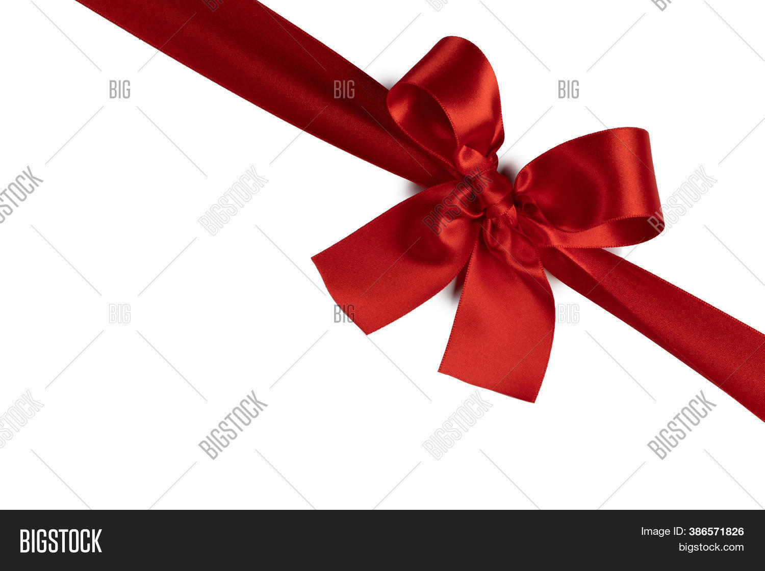 Red Gift Bow Isolated Image & Photo (Free Trial) | Bigstock