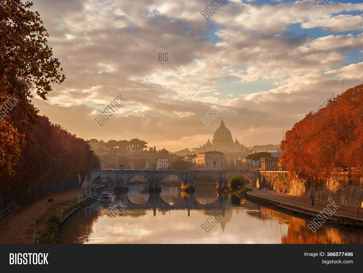 Autumn Rome. Beautiful Image & Photo (Free Trial) | Bigstock