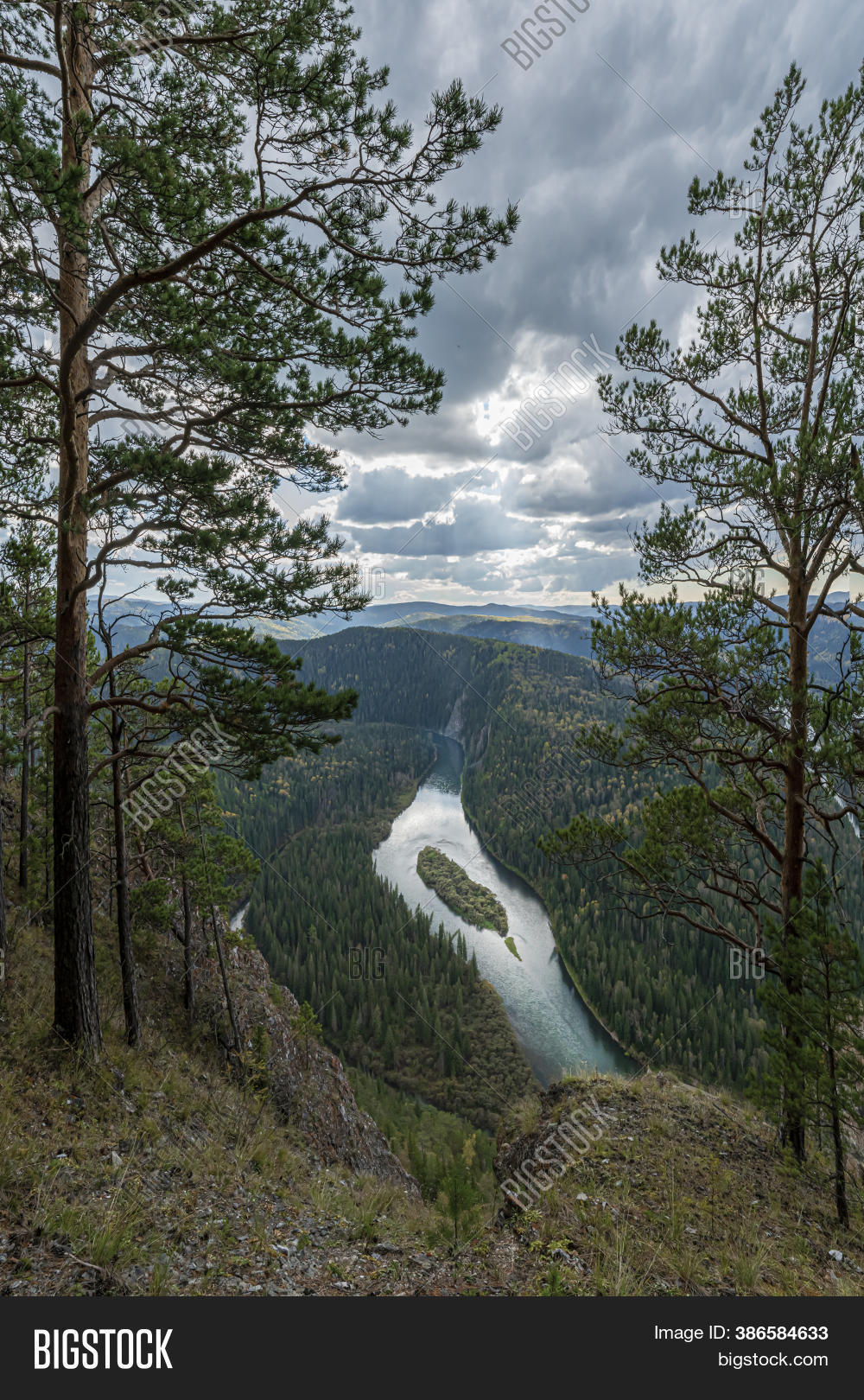 Siberian Nature - Dark Image & Photo (Free Trial) | Bigstock