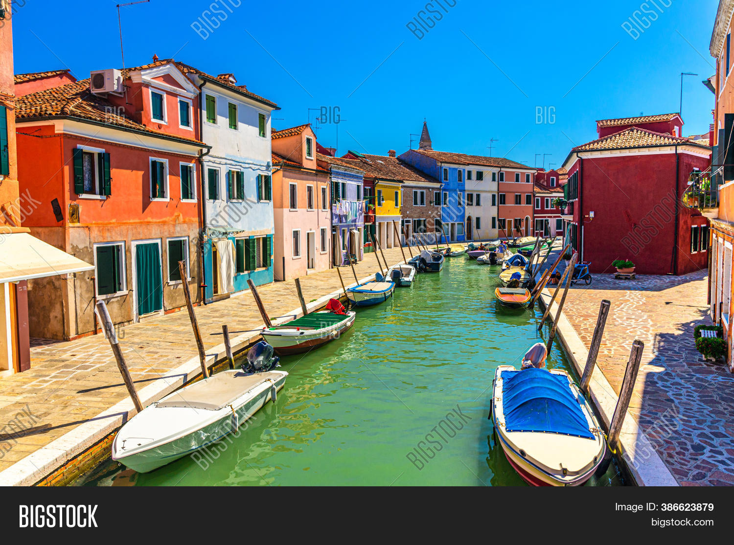 Colorful Houses Burano Image & Photo (Free Trial) | Bigstock