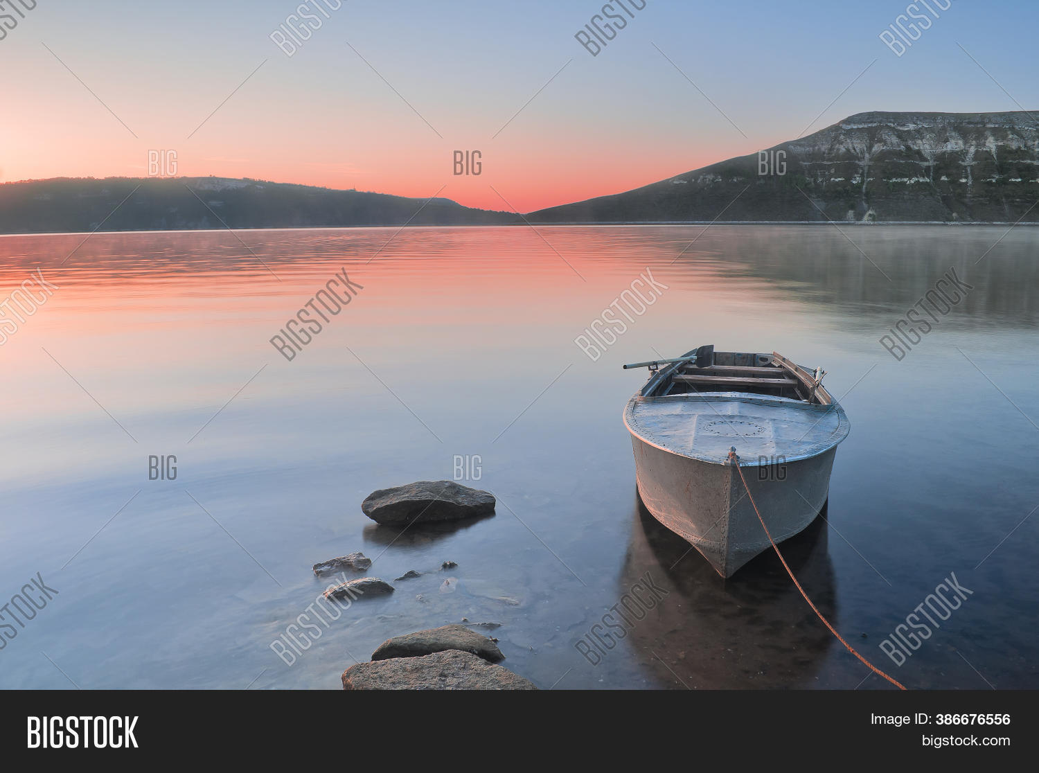 Fishing Rowing Boat Image & Photo (Free Trial) | Bigstock