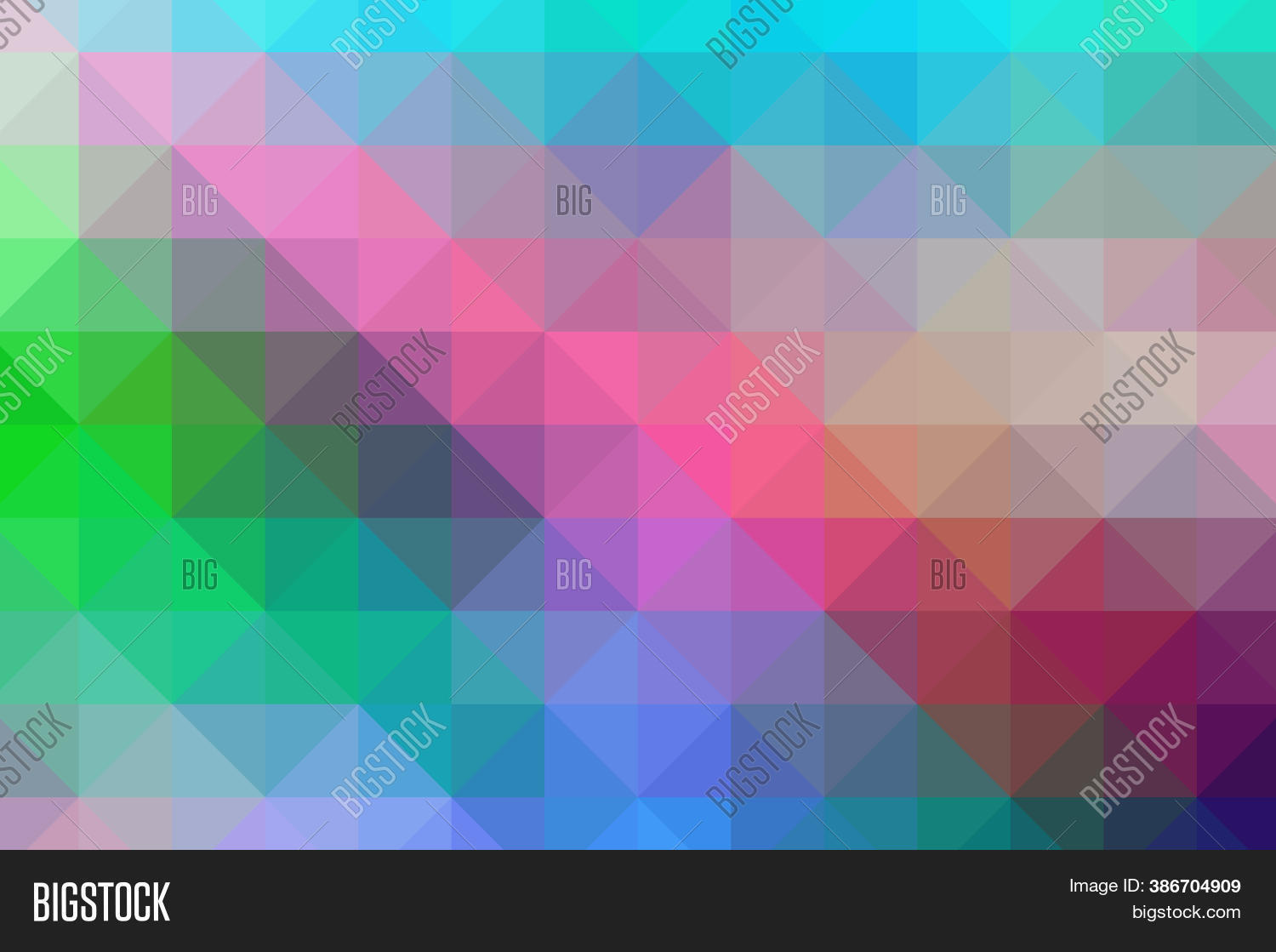Triangular Pixelation Image & Photo (Free Trial) | Bigstock