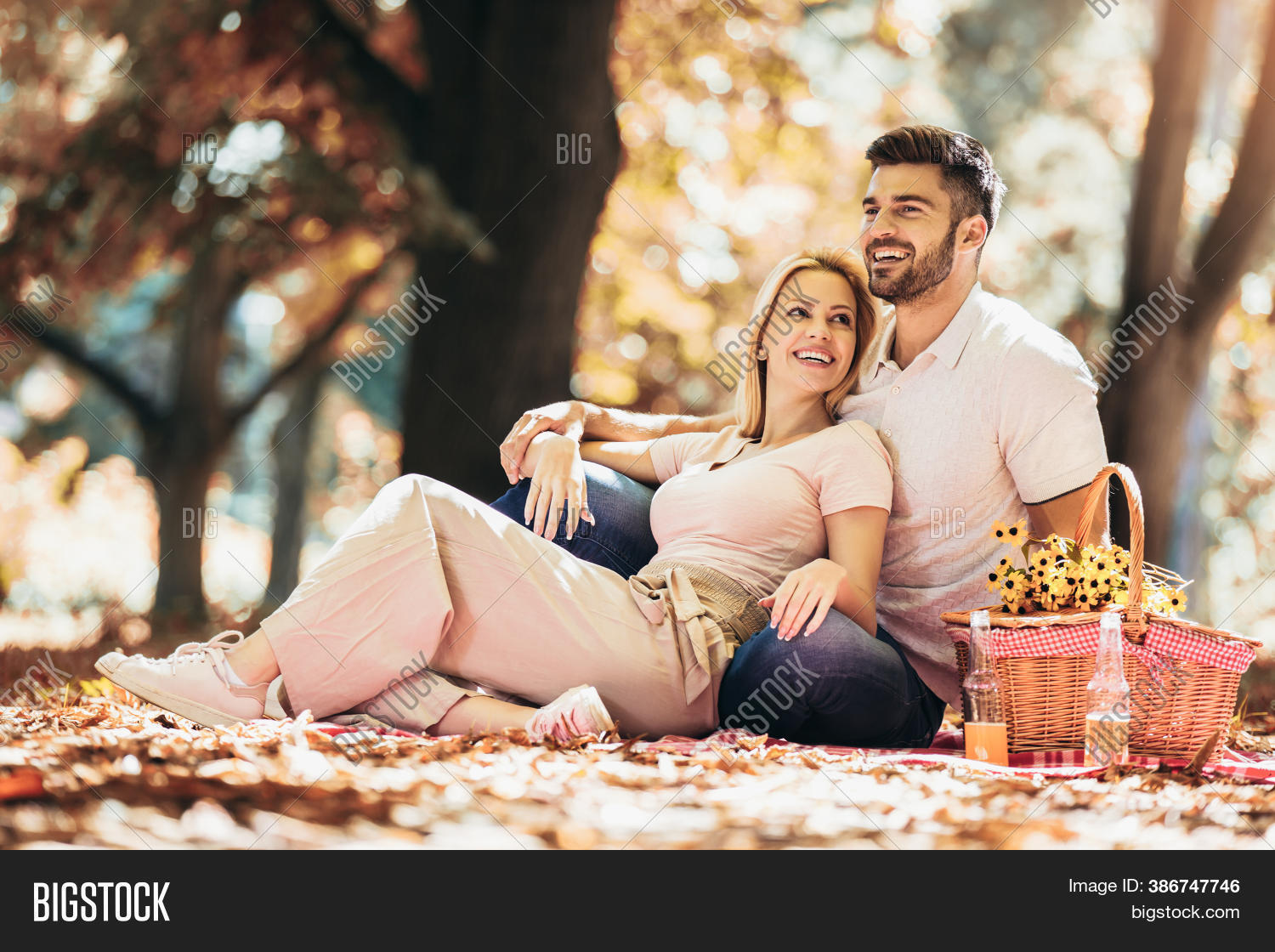 Happy Couple Picnic Image & Photo (Free Trial) | Bigstock