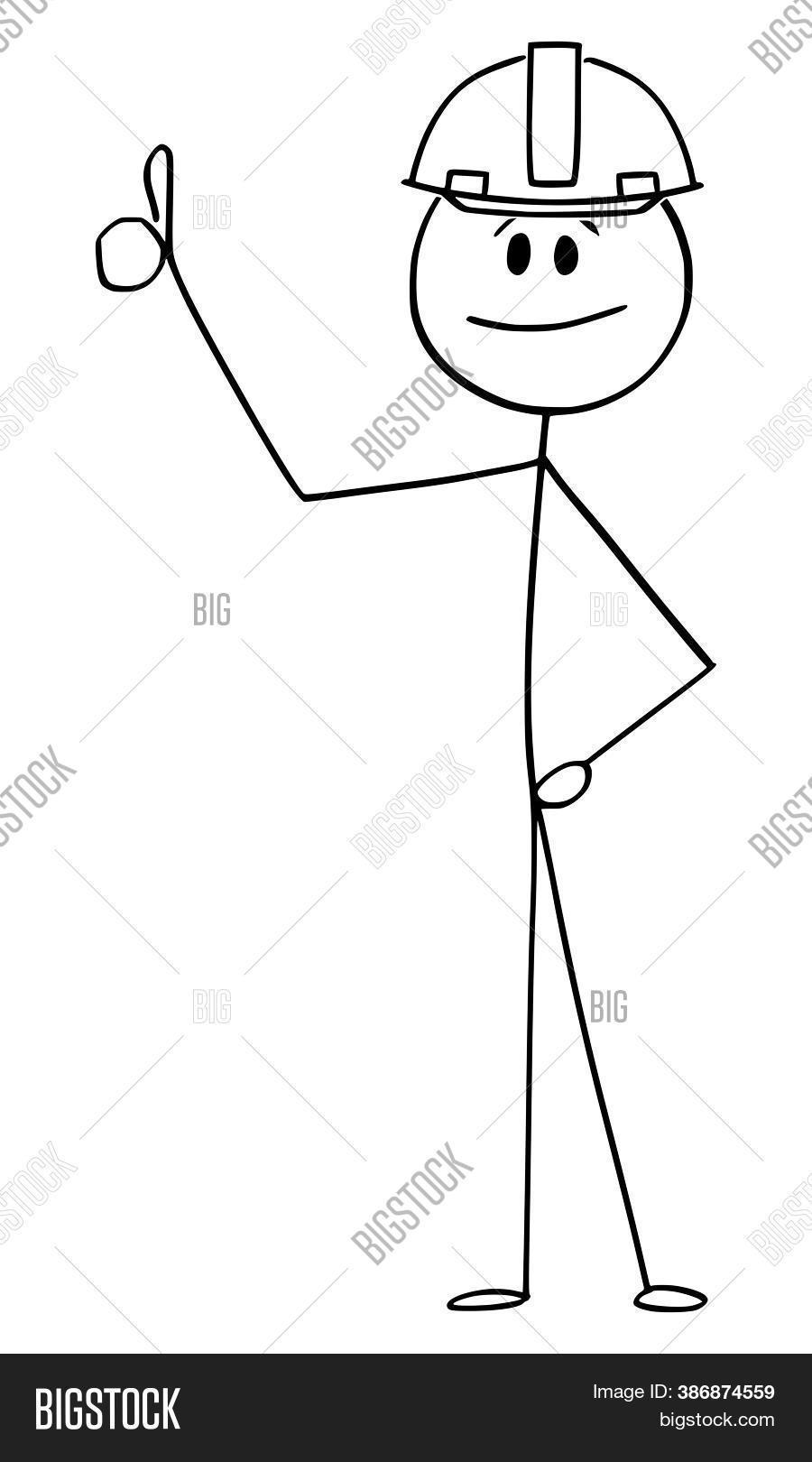 Cartoon Stick Figure Image & Photo (Free Trial) | Bigstock