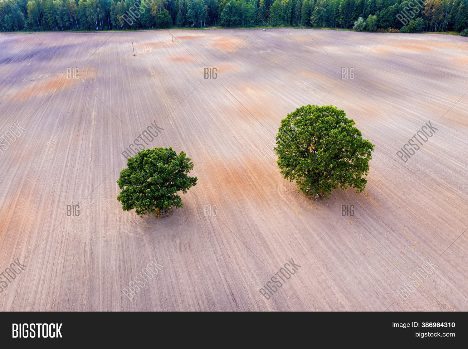 Aerial View On Two Image & Photo (Free Trial) | Bigstock