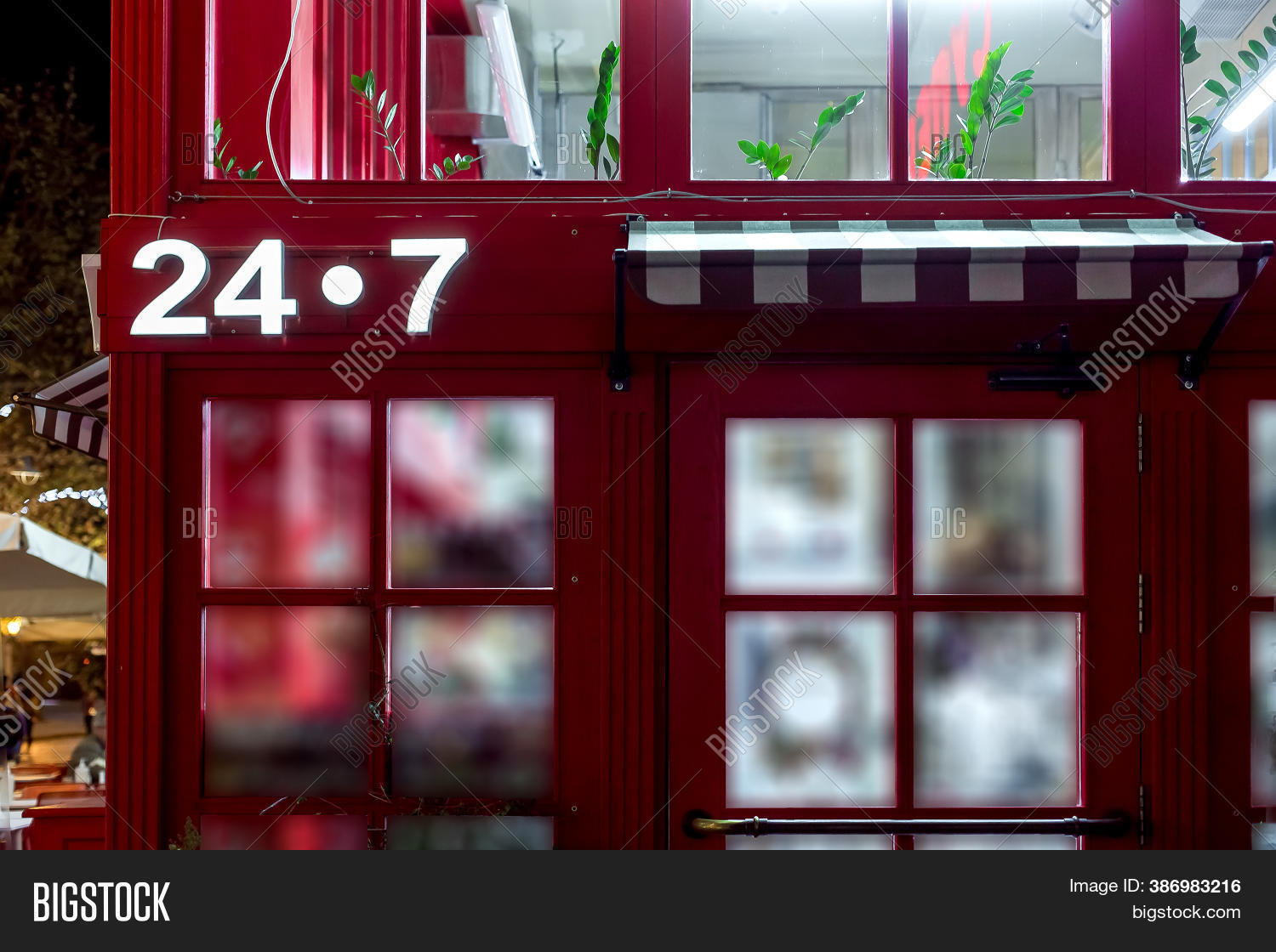 Entrance Red Store Image & Photo (Free Trial) | Bigstock