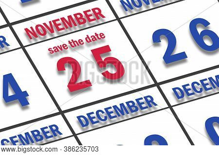 November 25th. Day 25 Image & Photo (Free Trial) | Bigstock