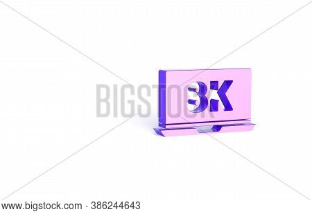 Purple Laptop Screen Image & Photo (Free Trial) | Bigstock