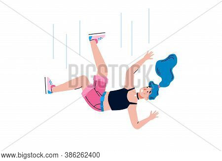 Young Woman Cartoon Vector & Photo (Free Trial) | Bigstock