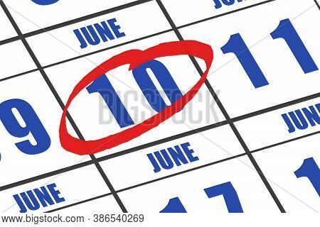 June 10th. Day 10 Image & Photo (Free Trial) | Bigstock