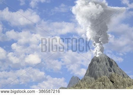 Big Volcano Blast Image & Photo (Free Trial) | Bigstock