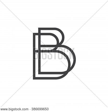 Double B Letter Vector & Photo (Free Trial) | Bigstock