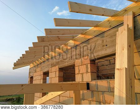 Wood Girder Beams New Image & Photo (Free Trial) | Bigstock