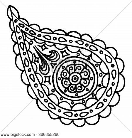 Paisley Buta Hand Vector & Photo (Free Trial) | Bigstock
