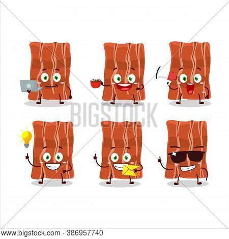 Fried Bacon Cartoon Vector & Photo (Free Trial) | Bigstock