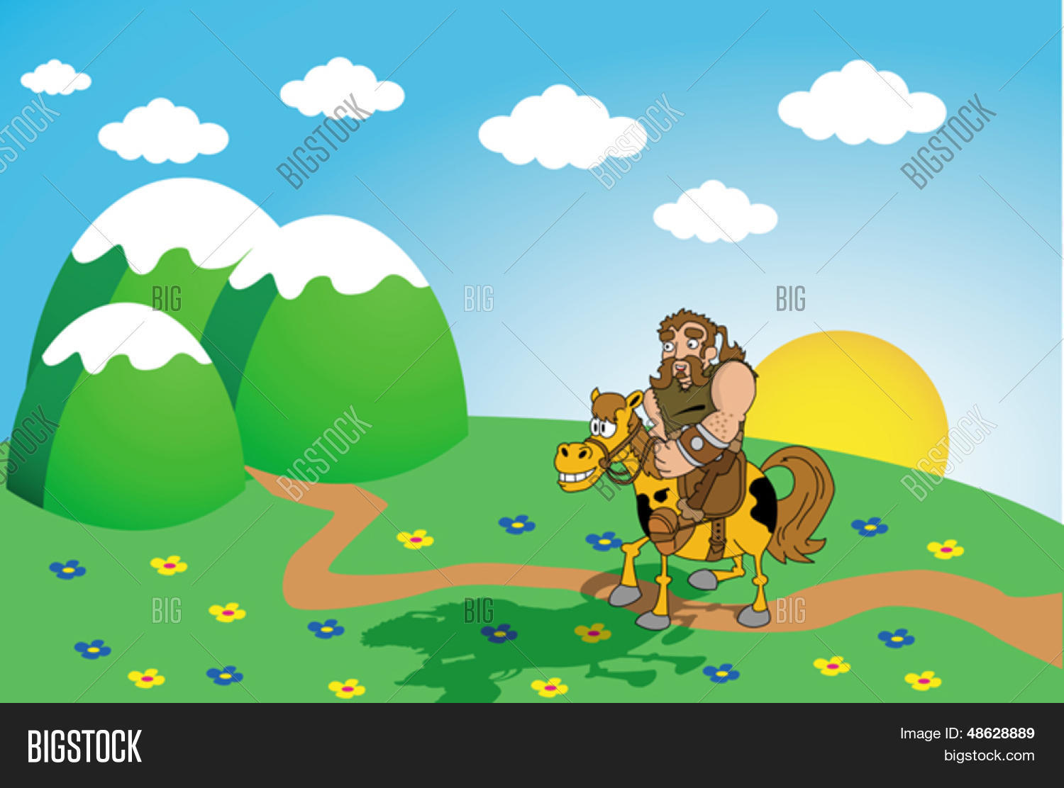 Cartoon Illustration Vector & Photo (Free Trial) | Bigstock