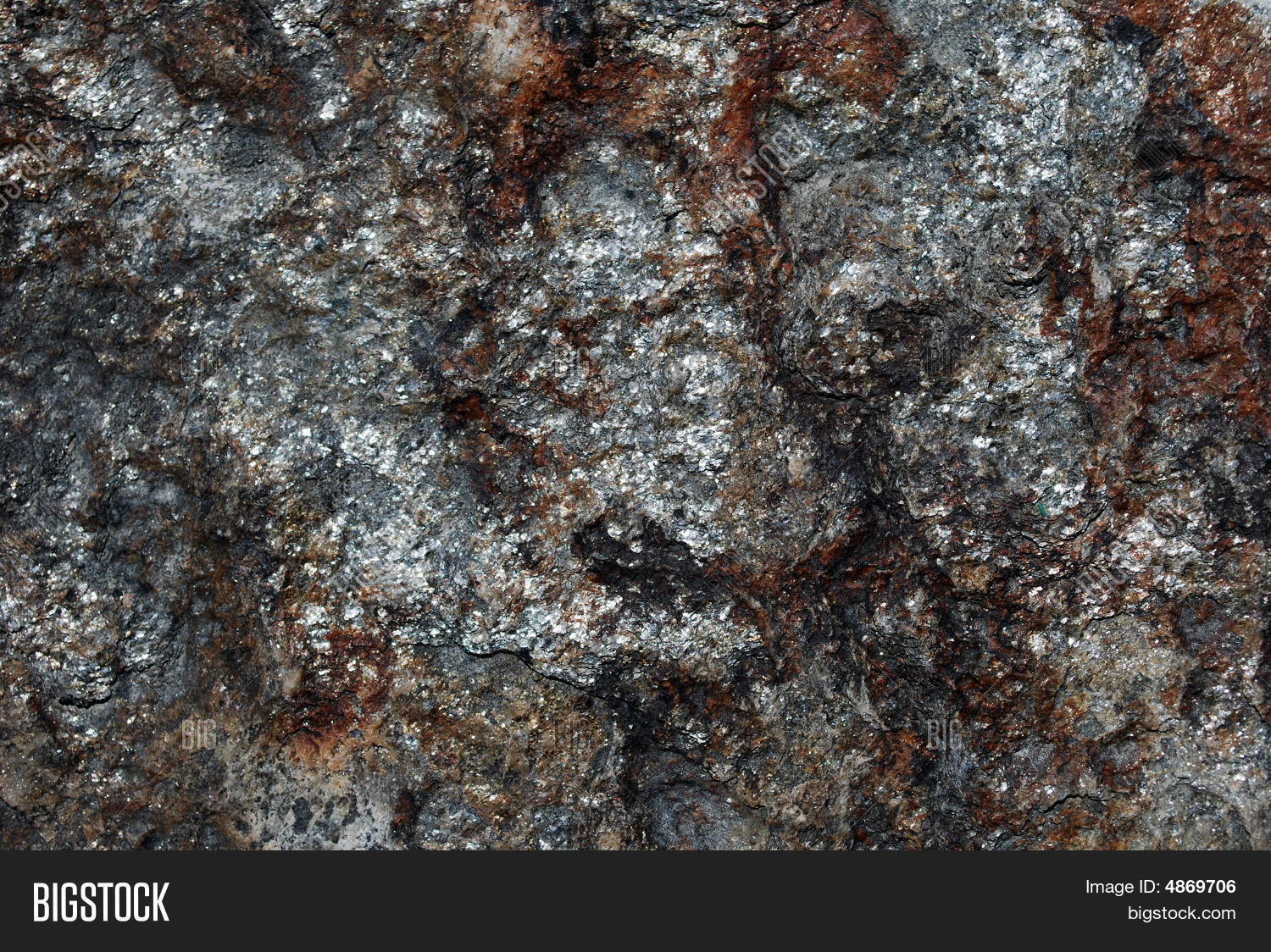Gold Flecked Rock Image & Photo (Free Trial) | Bigstock