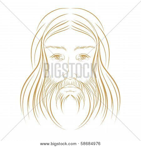 Jesus Christ Vector Vector & Photo (Free Trial) | Bigstock