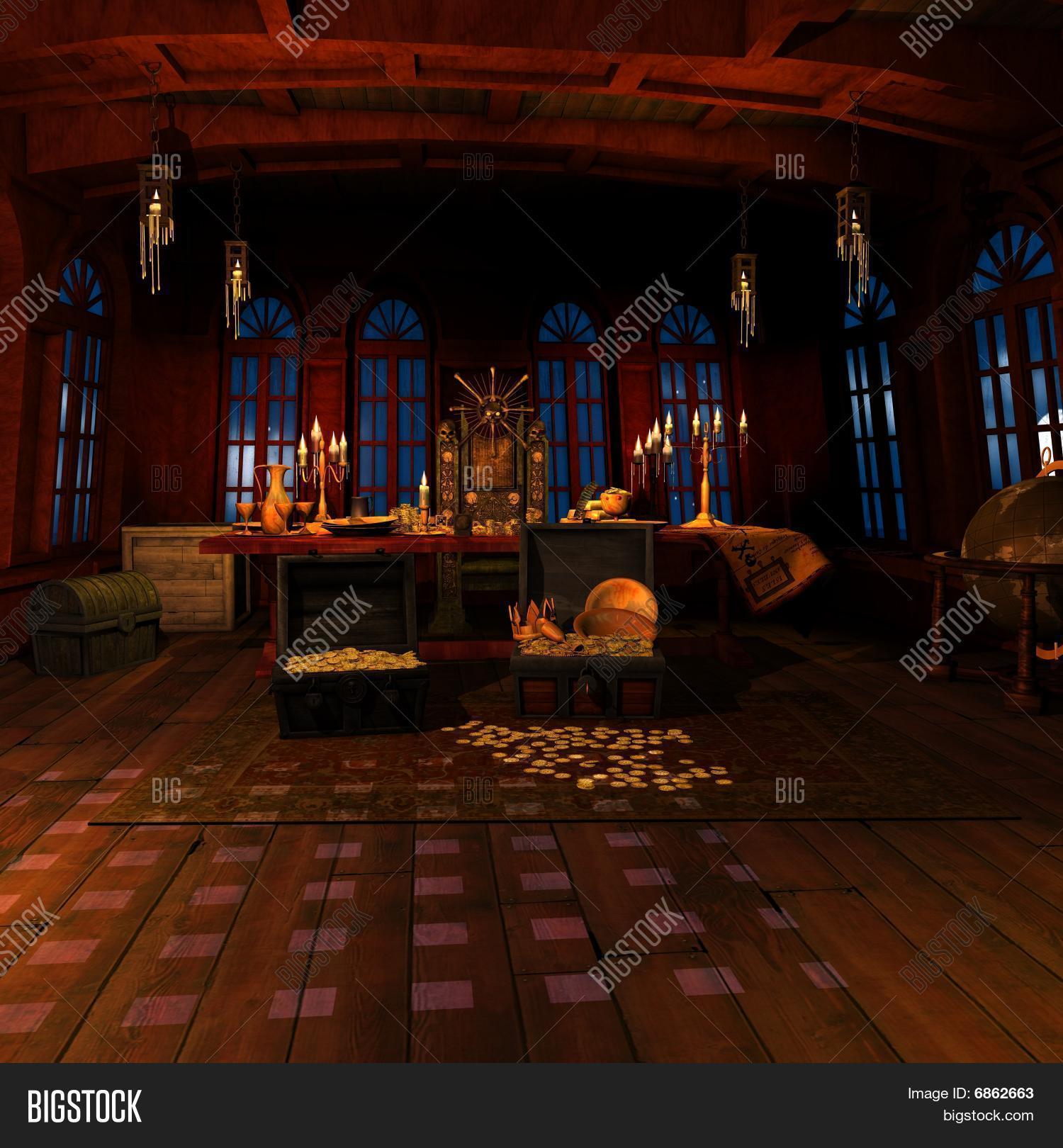 Pirate Ship Captains Cabin