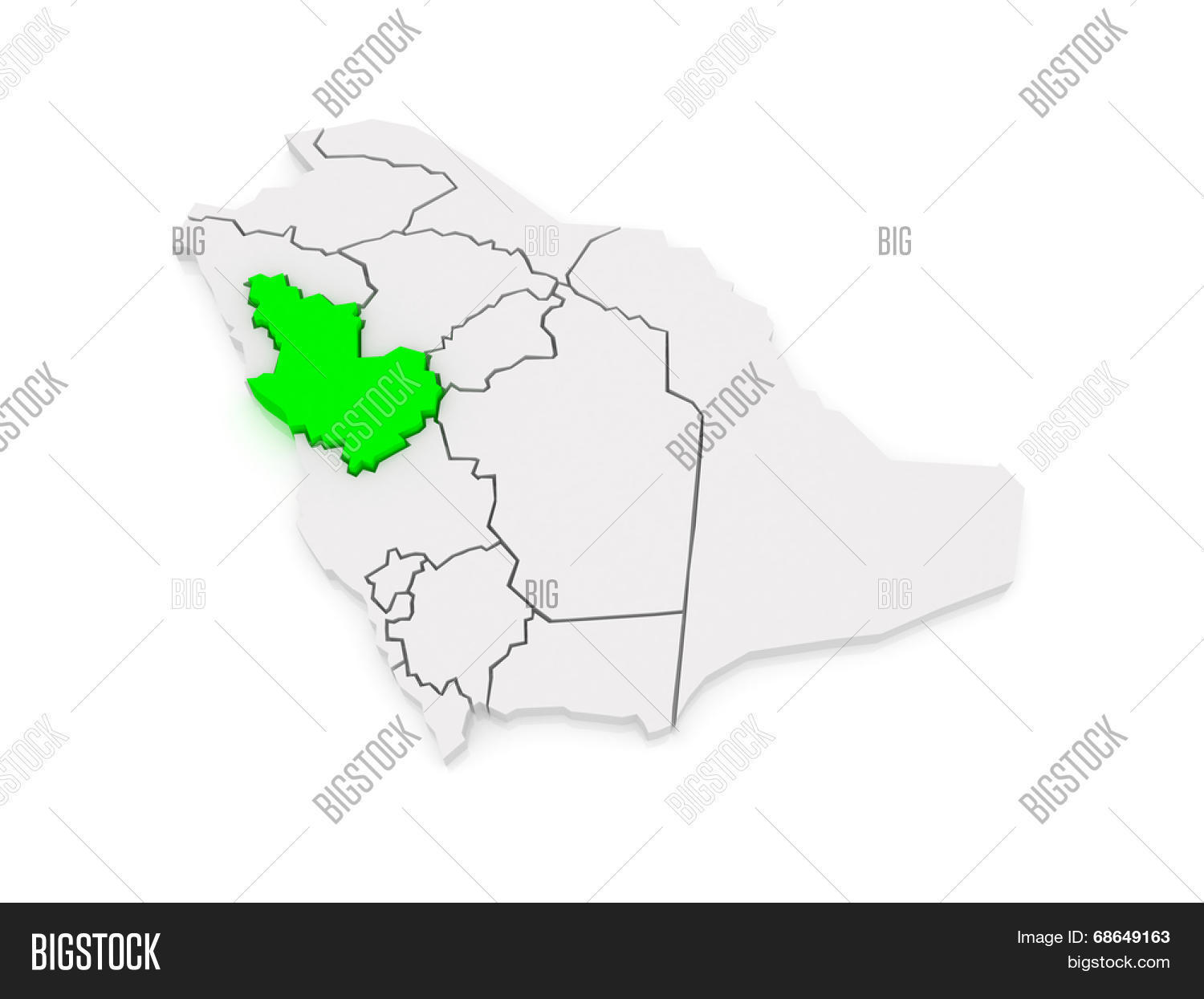 Map El Madina. Saudi Image & Photo (Free Trial) | Bigstock