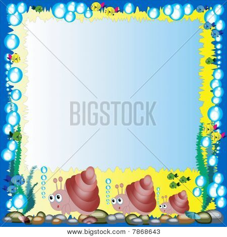 Sea Frame Vector & Photo (Free Trial) | Bigstock