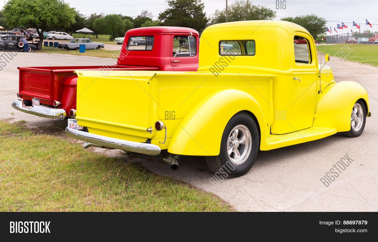 Two Pickup Trucks Image & Photo (Free Trial) | Bigstock