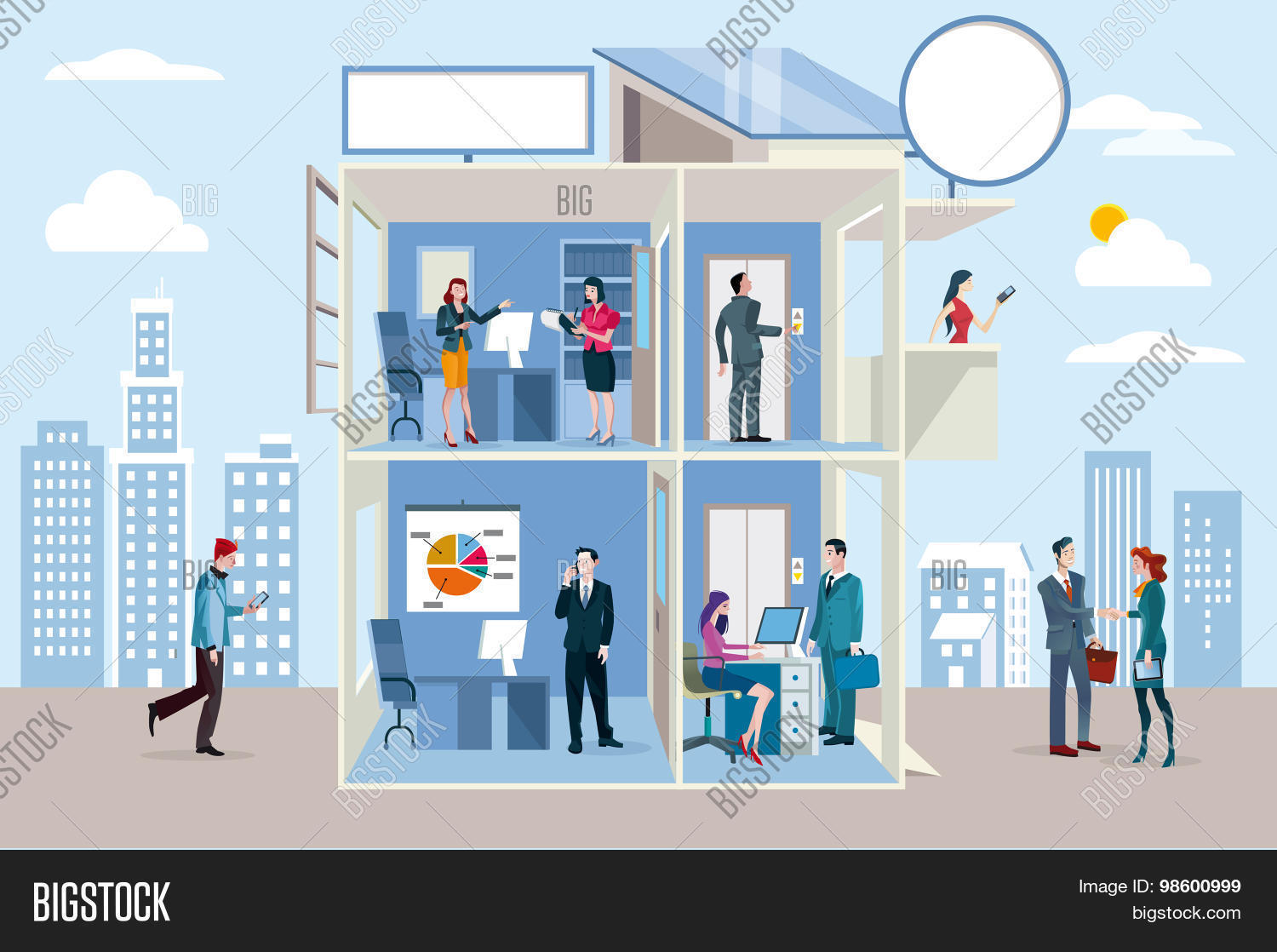 Transparent Office Vector & Photo (Free Trial) | Bigstock