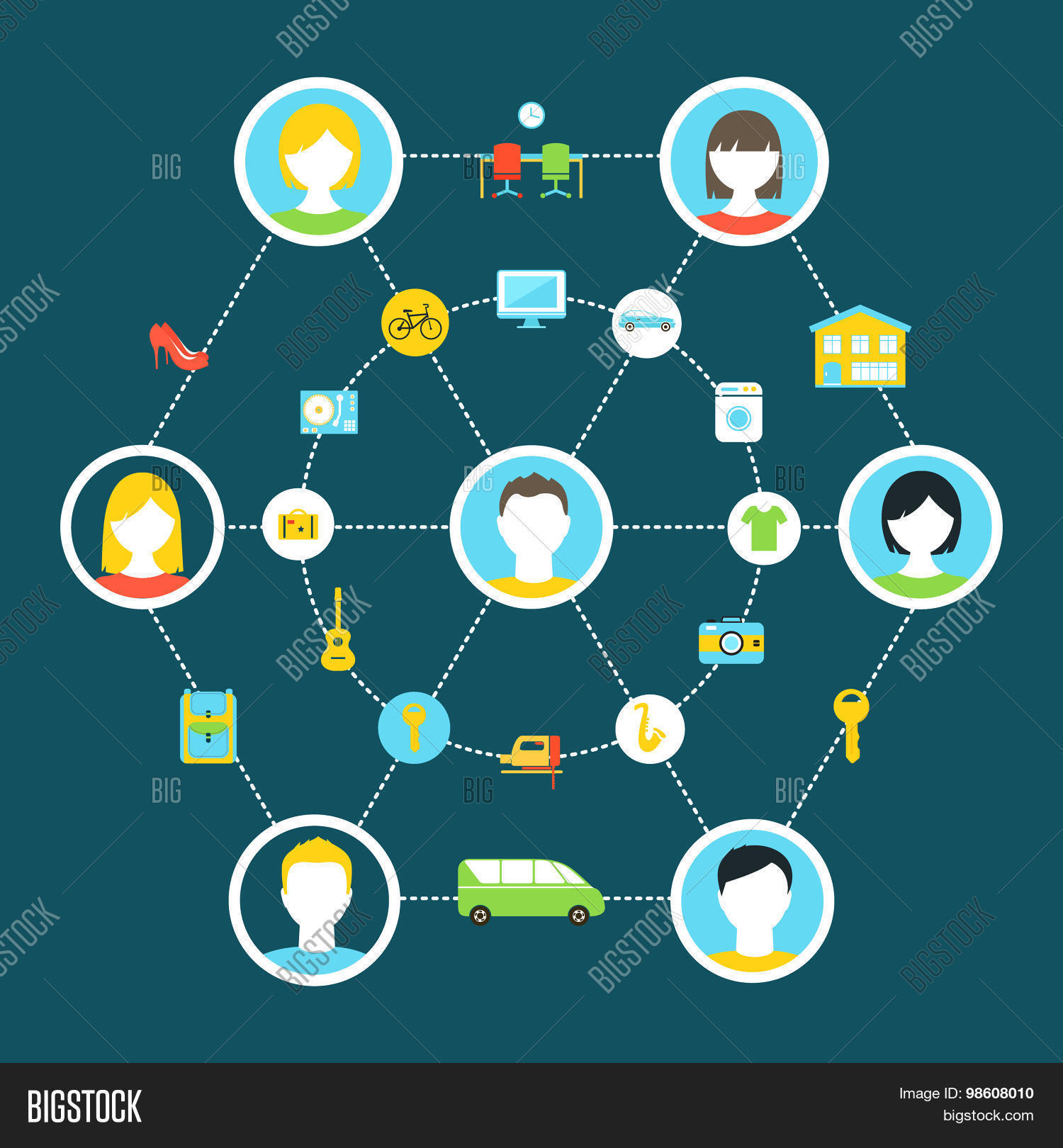 Collaborative Vector & Photo (Free Trial) | Bigstock