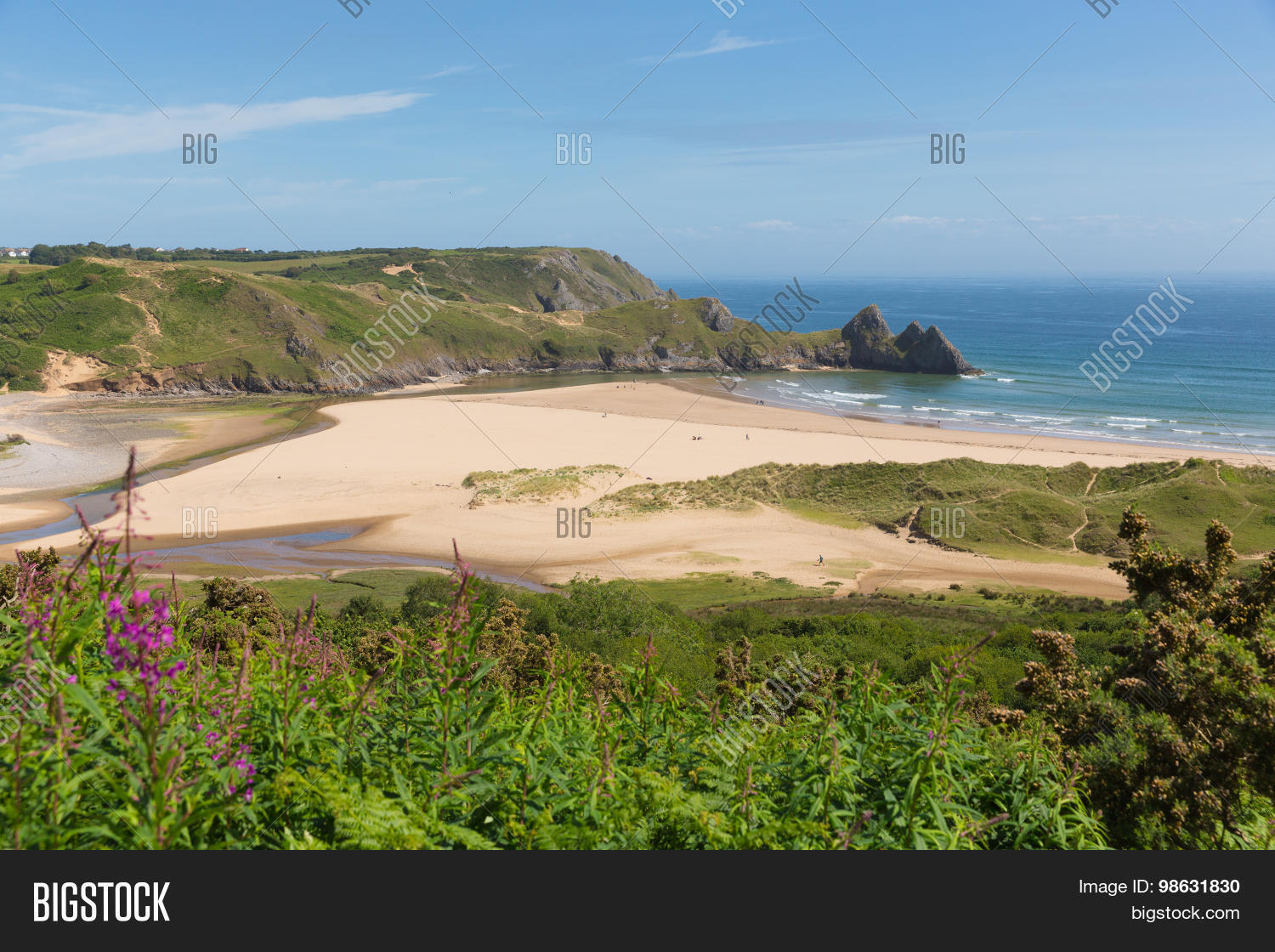 Gower Coast Three Image & Photo (Free Trial) | Bigstock