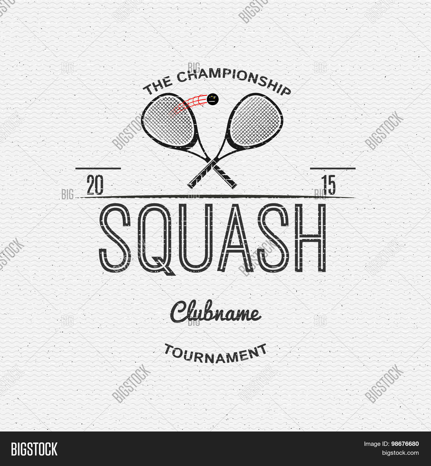 Squash Badges Logos Vector & Photo (Free Trial) | Bigstock