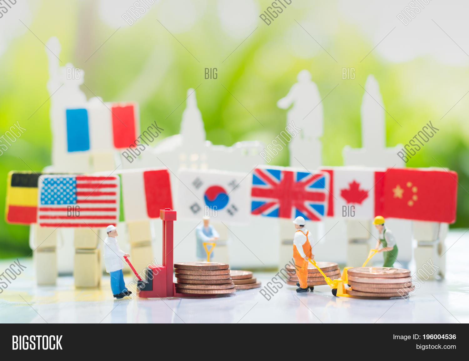 Workers Transferring Image & Photo (Free Trial) | Bigstock