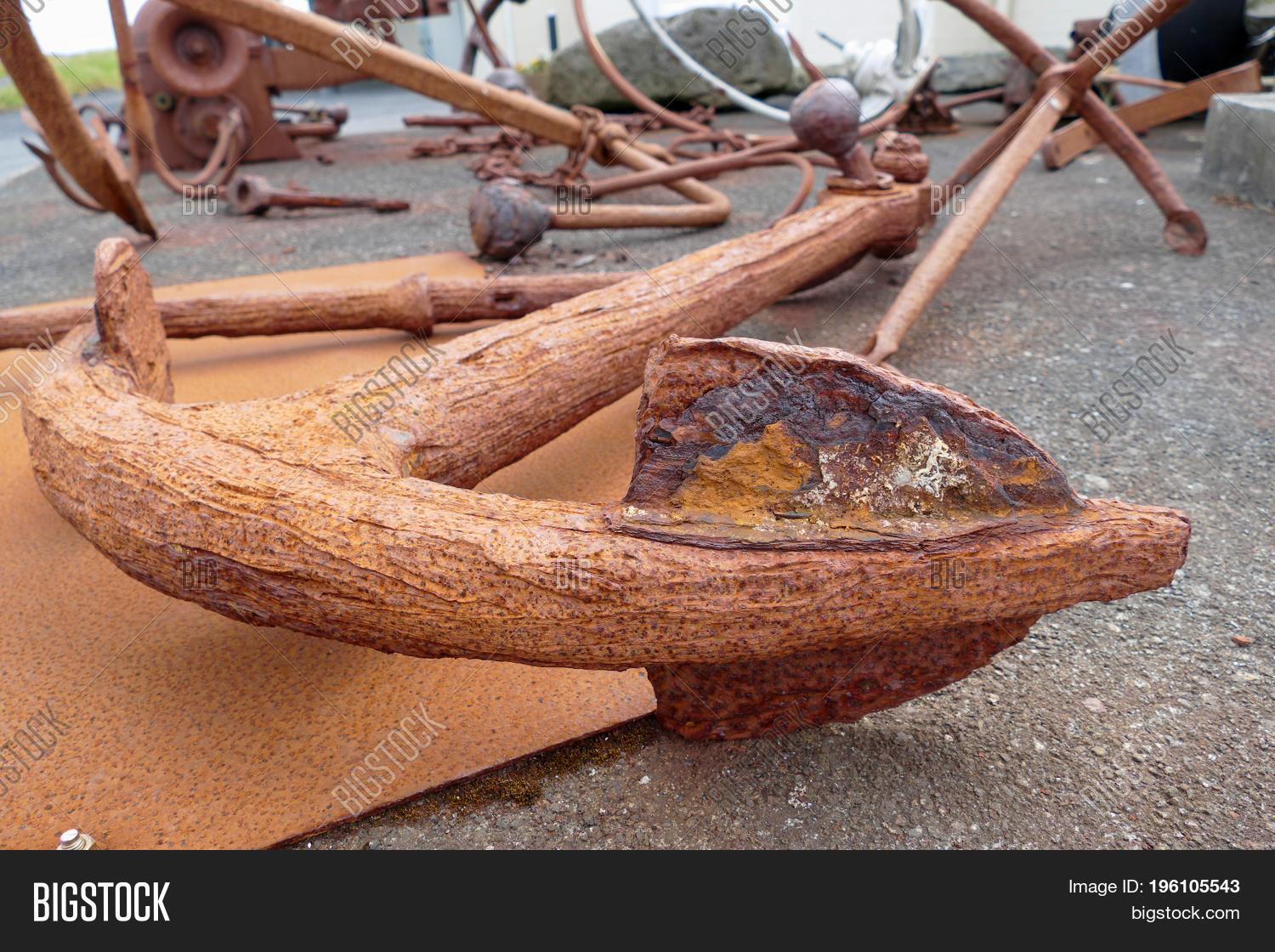Rusty Anchor Old Image & Photo (Free Trial) | Bigstock