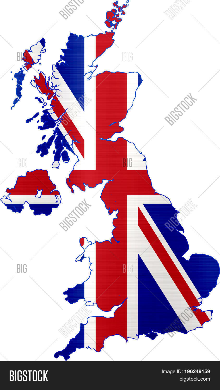 Flag Map United Image & Photo (Free Trial) | Bigstock