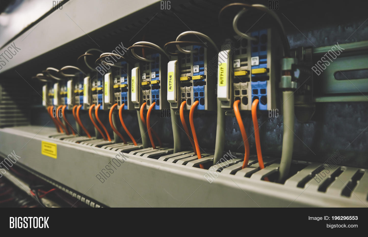 Colorful PLC Wires Image & Photo (Free Trial) | Bigstock