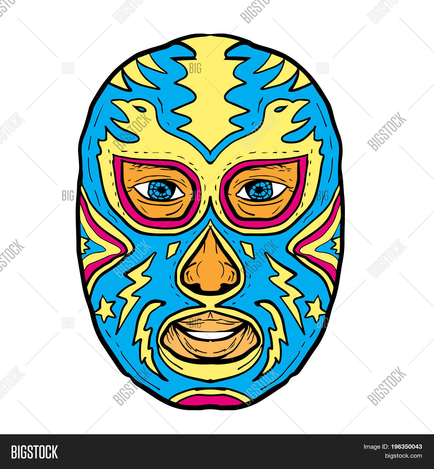 Illustration Luchador Image & Photo (Free Trial) | Bigstock