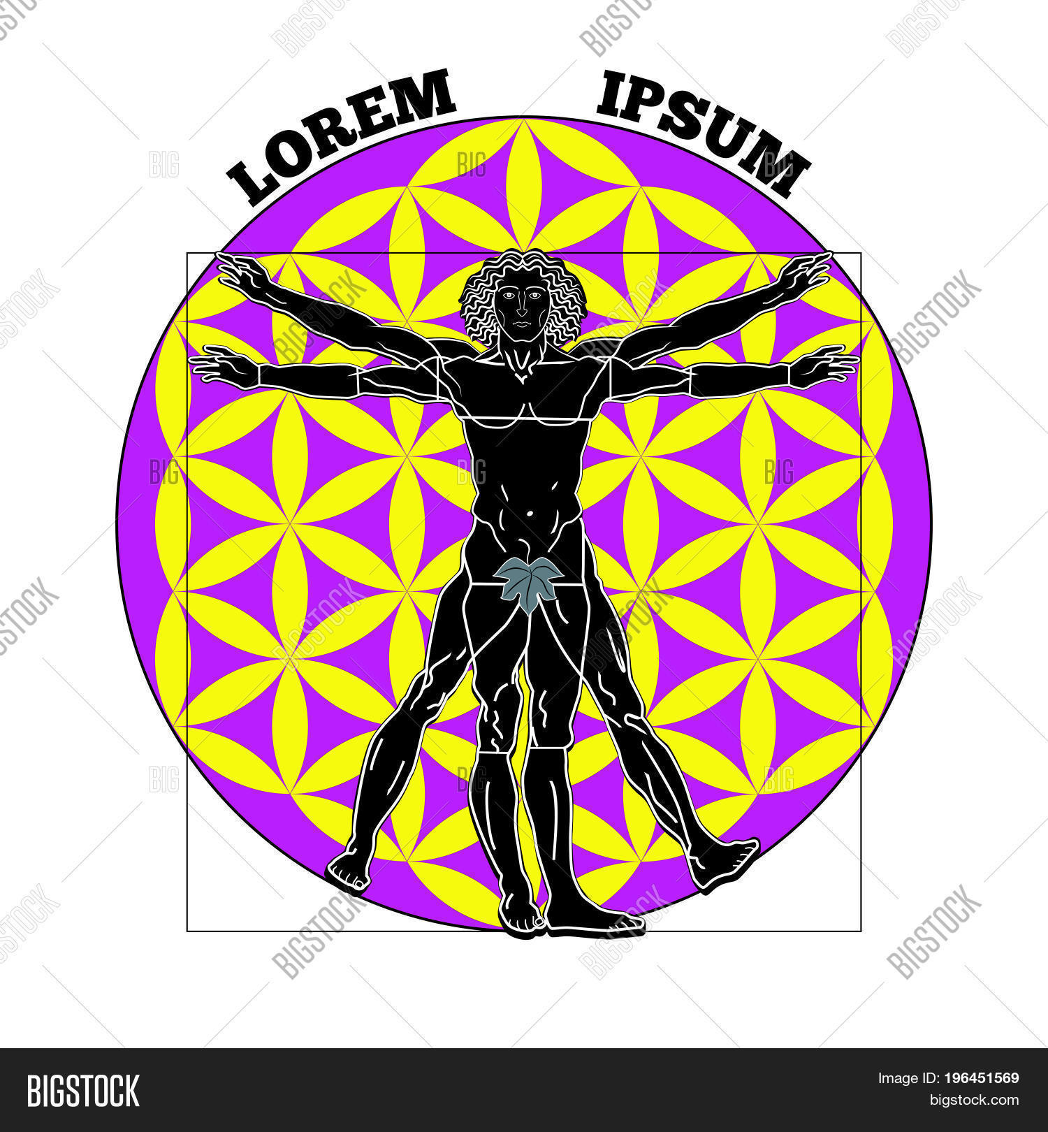 Vitruvian Man Vector & Photo (Free Trial) | Bigstock
