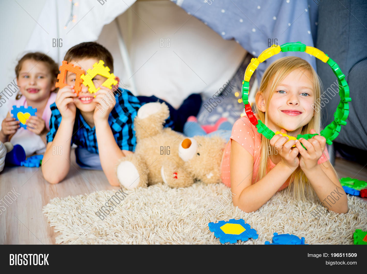 Three Friends Play Image & Photo (Free Trial) | Bigstock