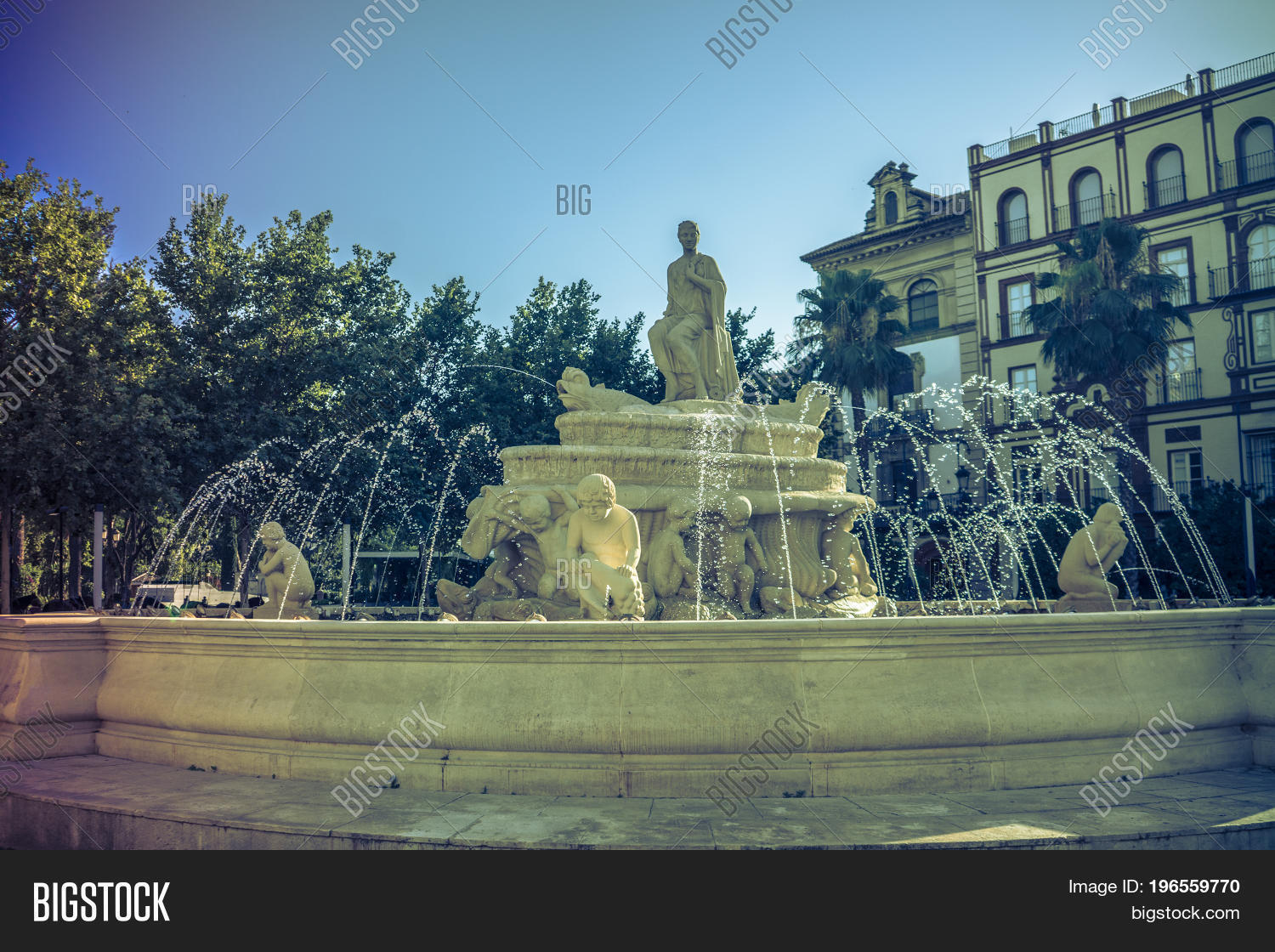 Water Fountain Statue Image & Photo (Free Trial) | Bigstock
