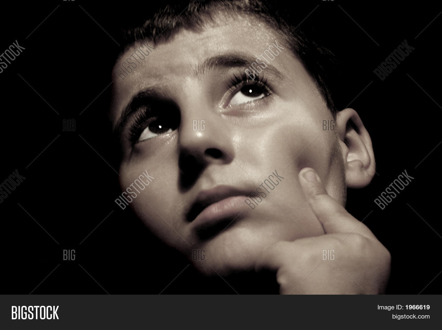 Boy Thinking Image & Photo (Free Trial) | Bigstock