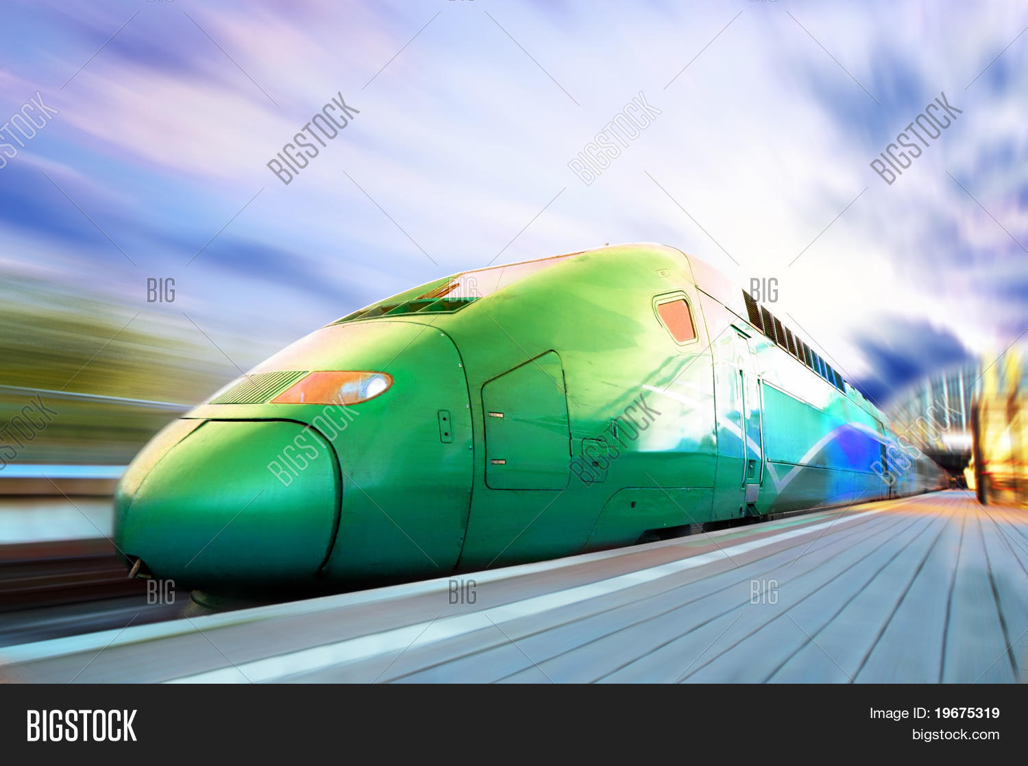 High-speed Train Image & Photo (Free Trial) | Bigstock