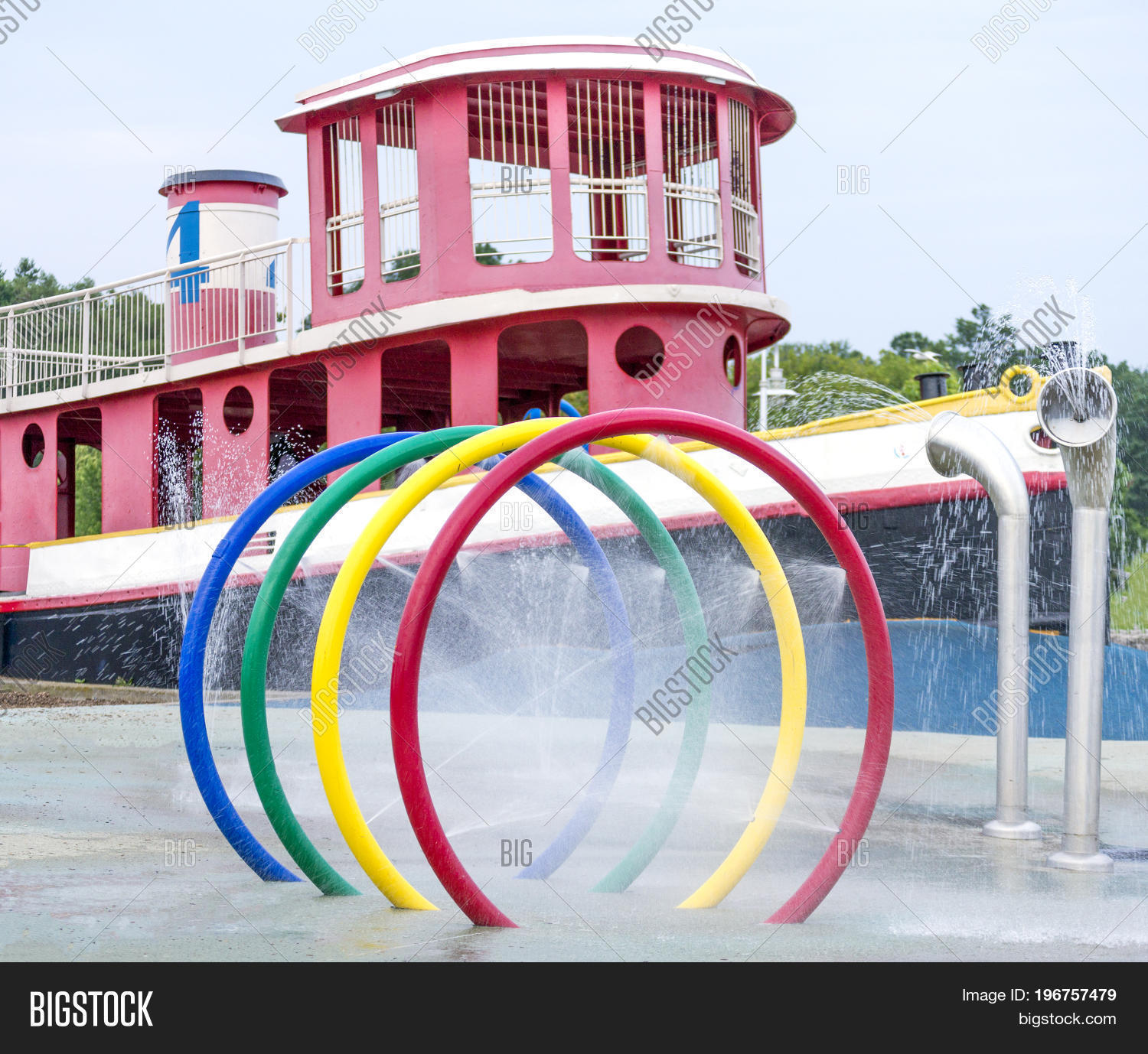 Urban Splash Pad Park Image & Photo (Free Trial) | Bigstock