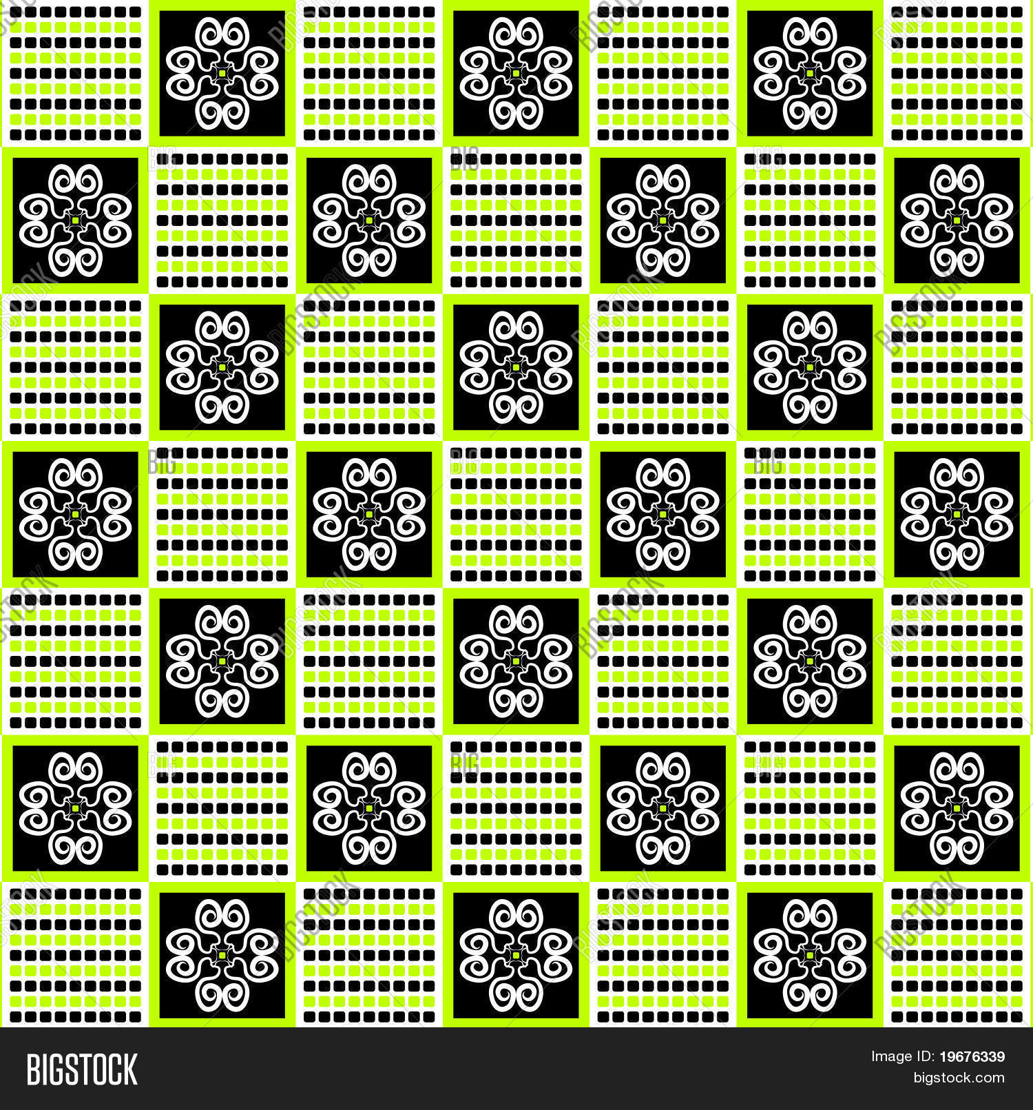 Flower Square Vector & Photo (Free Trial) | Bigstock