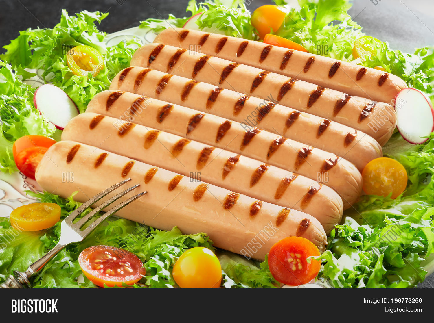 Grilled Wurstel Image & Photo (Free Trial) | Bigstock