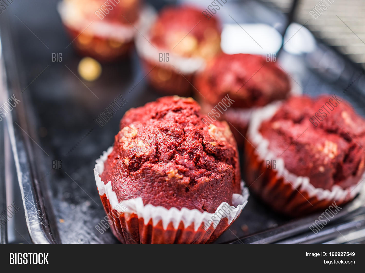 Red Velvet Muffins Image & Photo (Free Trial) | Bigstock