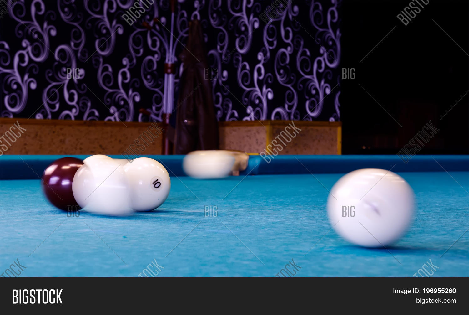 Action Shot Billiards Image & Photo (Free Trial) | Bigstock