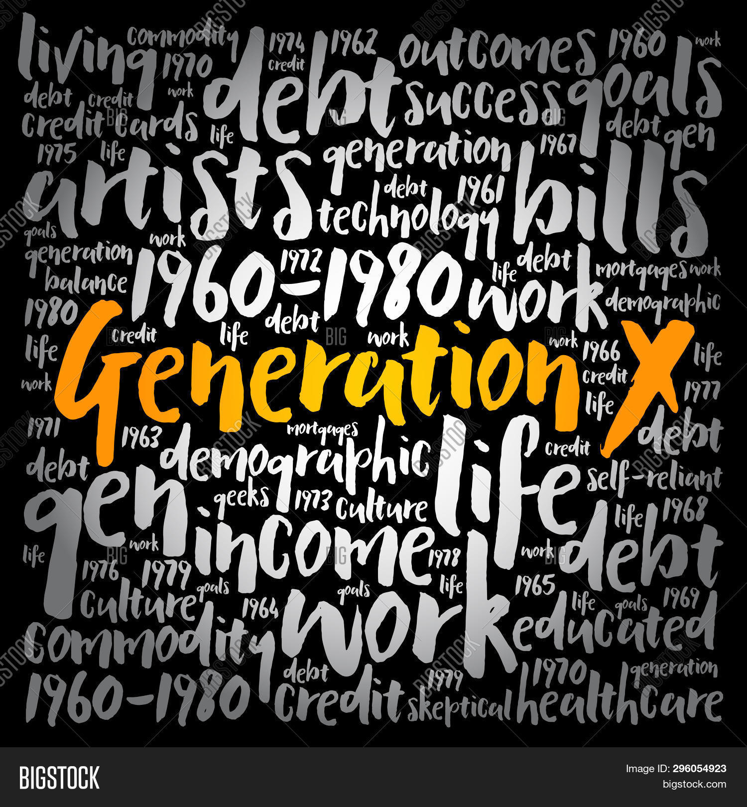 Generation X Word Image & Photo (Free Trial) | Bigstock